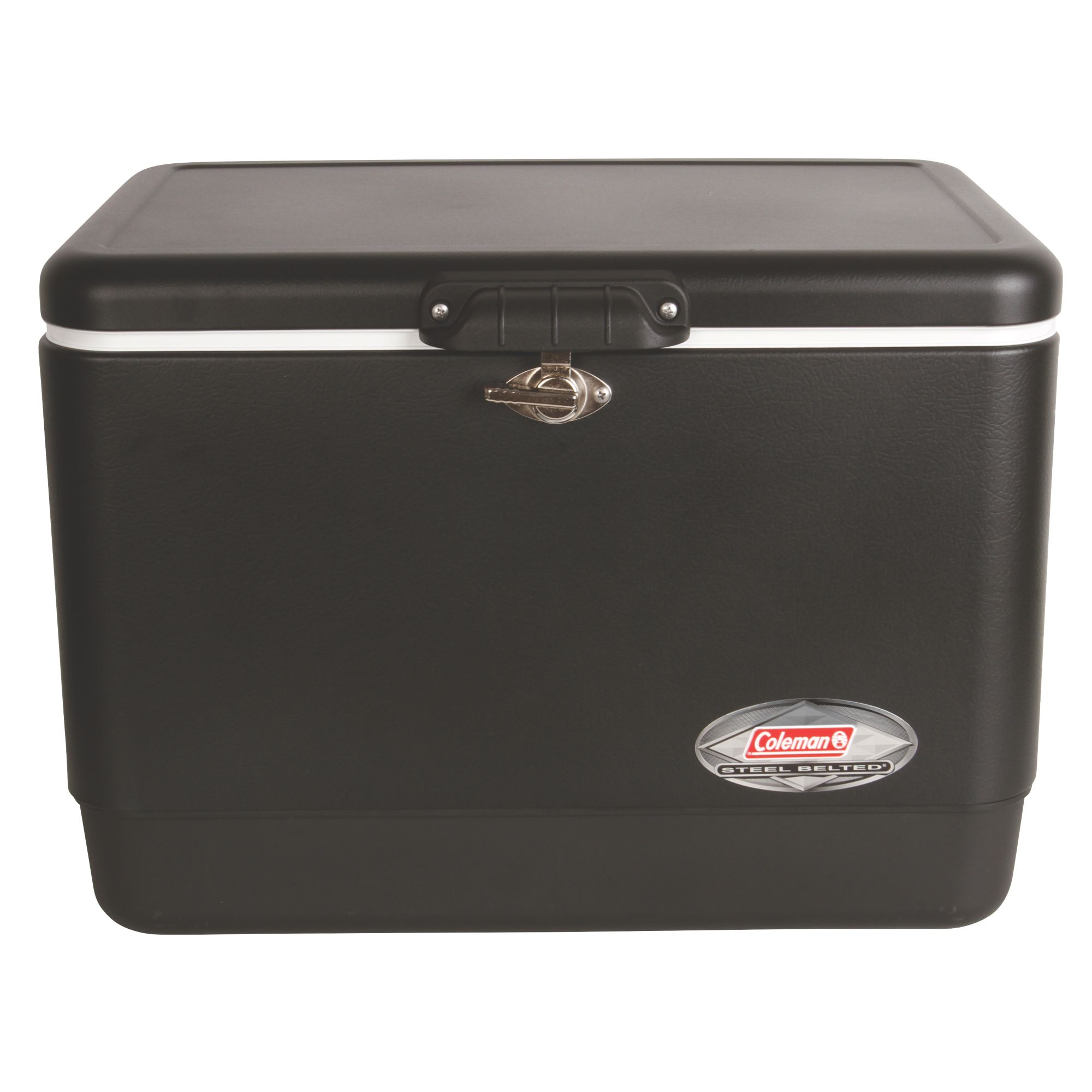 COOLER AÇO INOX 51L PRETO COLEMAN | Casa do Tiro
