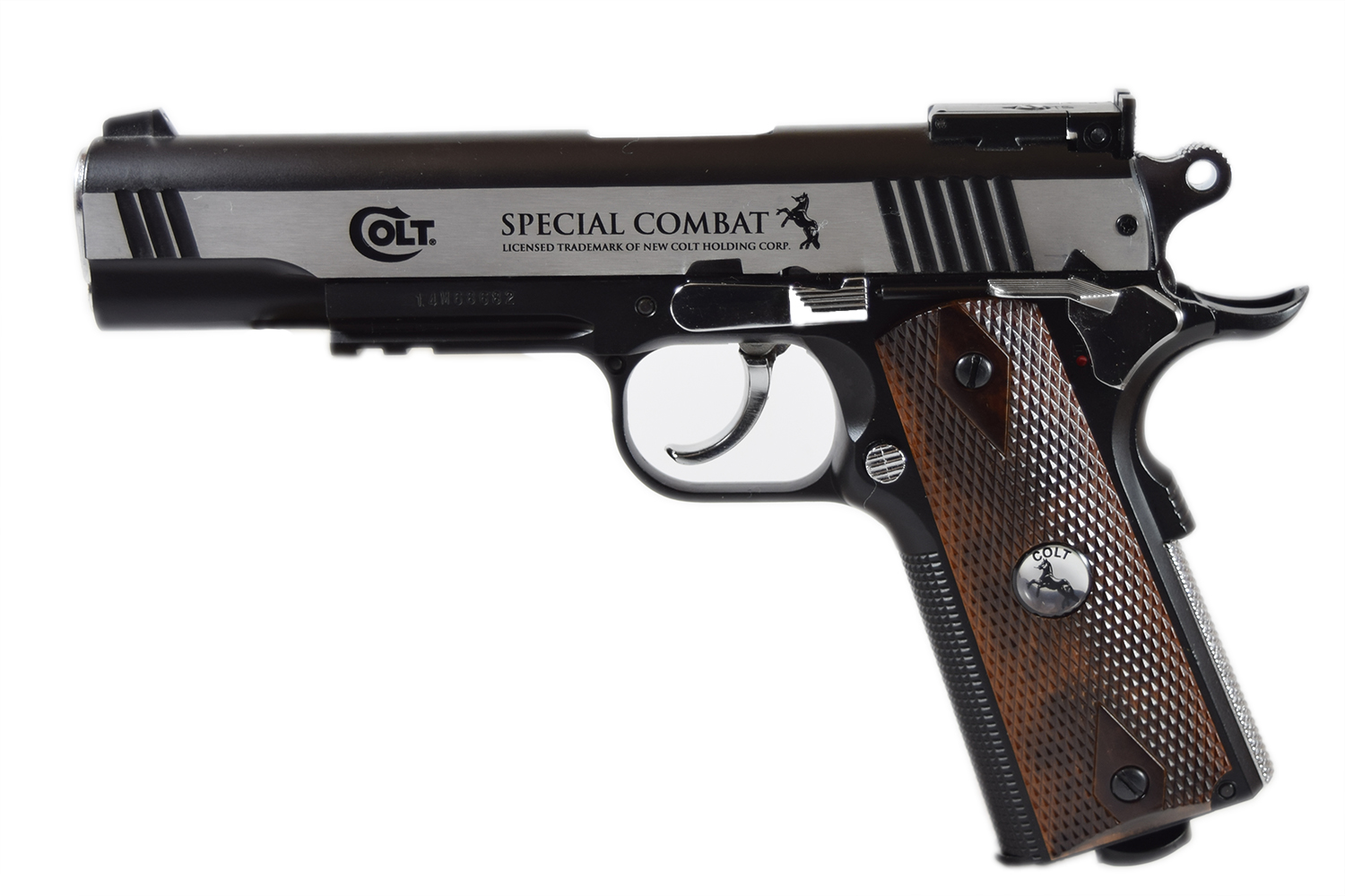 PISTOLA CO2 COLT 1911 SPECIAL COMBAT 4.5 MM | Casa do Tiro