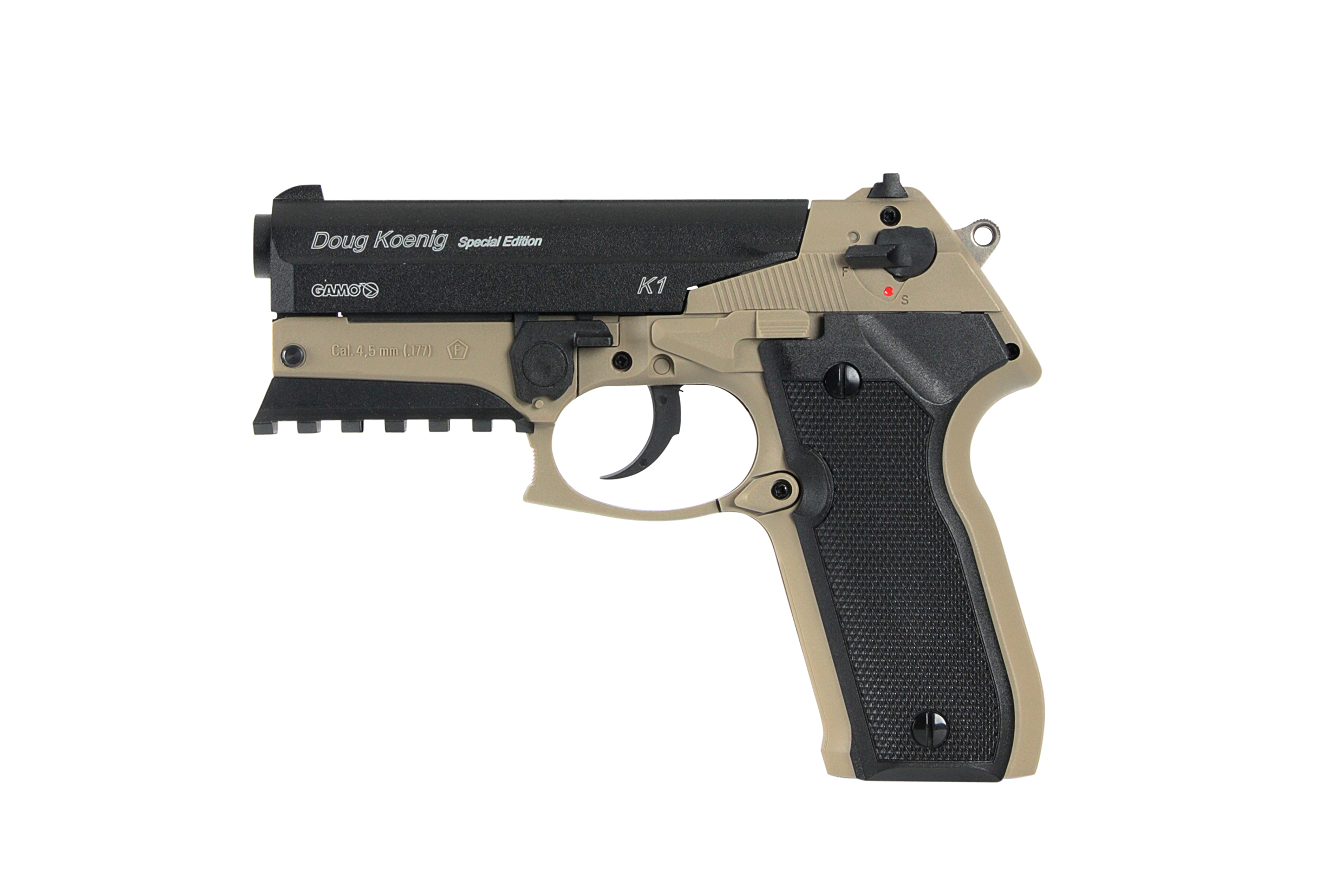 PISTOLA DE CO2 GAMO K1 DOUG KOENIG 4.5MM | Casa do Tiro