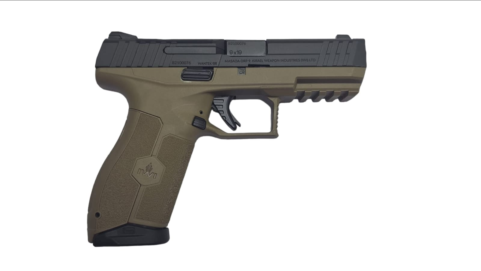 PISTOLA IWI MASADA 9MM | Casa do Tiro
