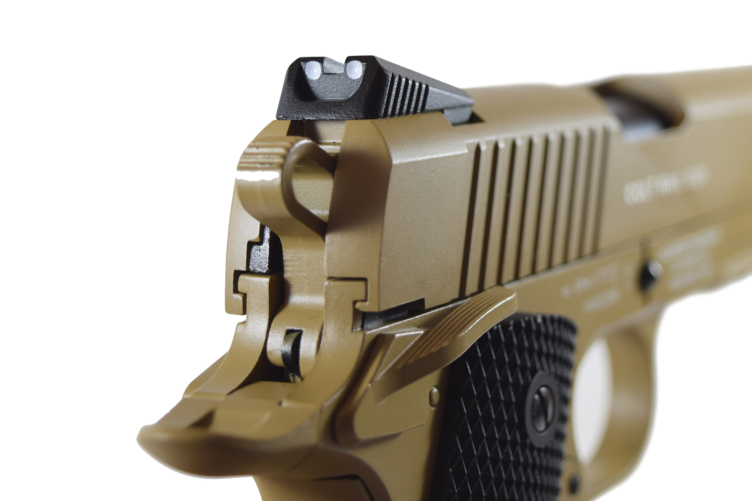 PISTOLA CO2 COLT M45 1911 DESERT 4.5MM | Casa do Tiro