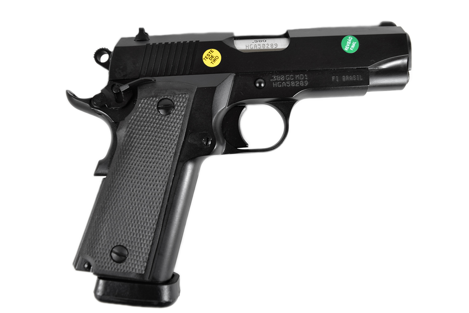 PISTOLA IMBEL .380 GC MD1 PRETA C/ ADC | Casa do Tiro