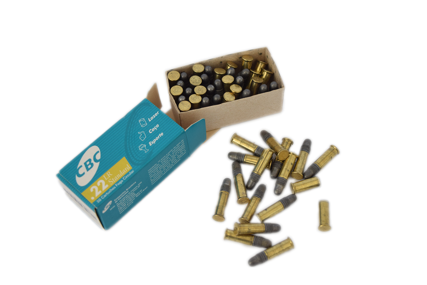 MUNIÇÃO CBC .22 LR STANDARD PONTA OGIVAL | Casa do Tiro