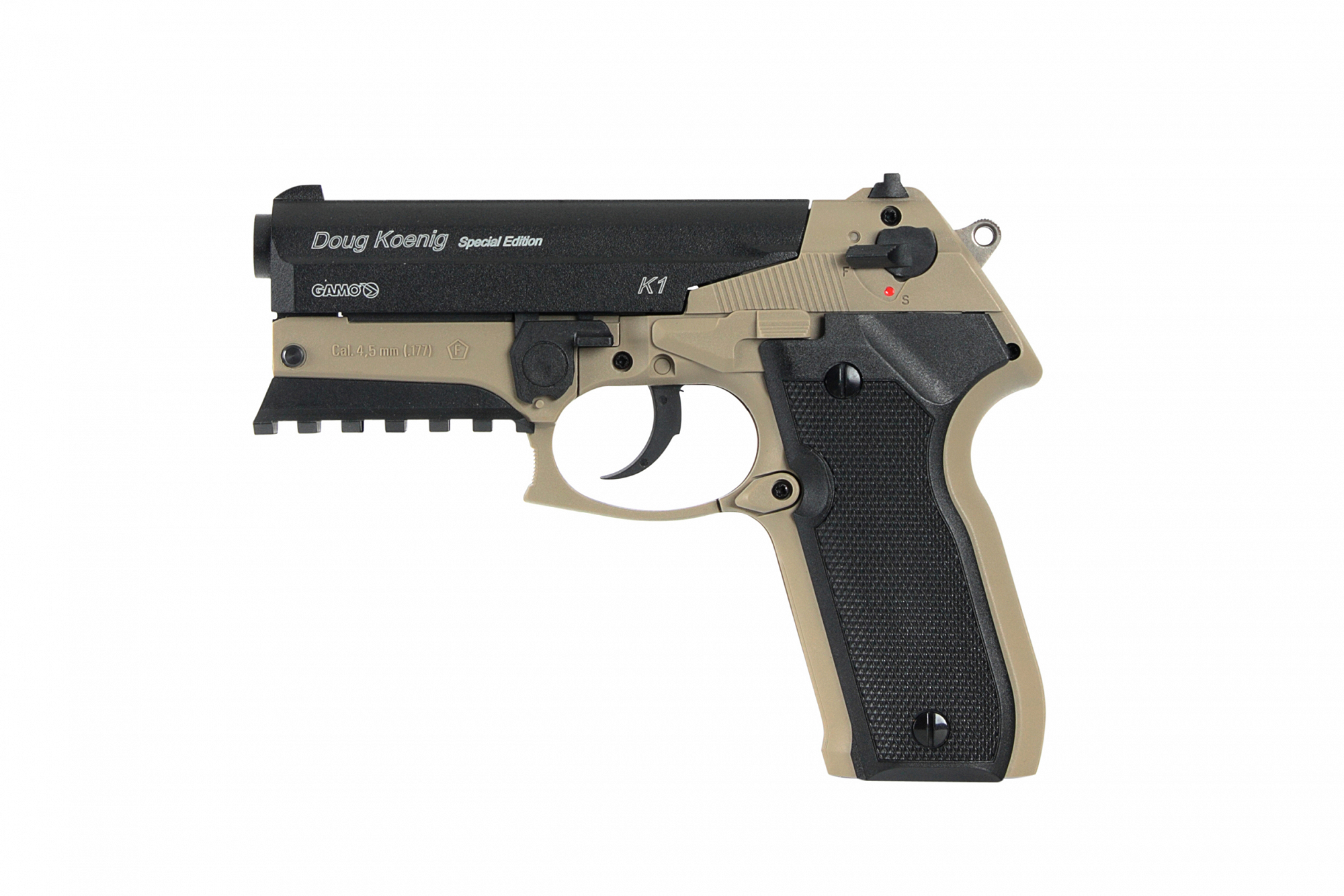 PISTOLA DE CO2 GAMO K1 DOUG KOENIG 4.5MM | Casa do Tiro