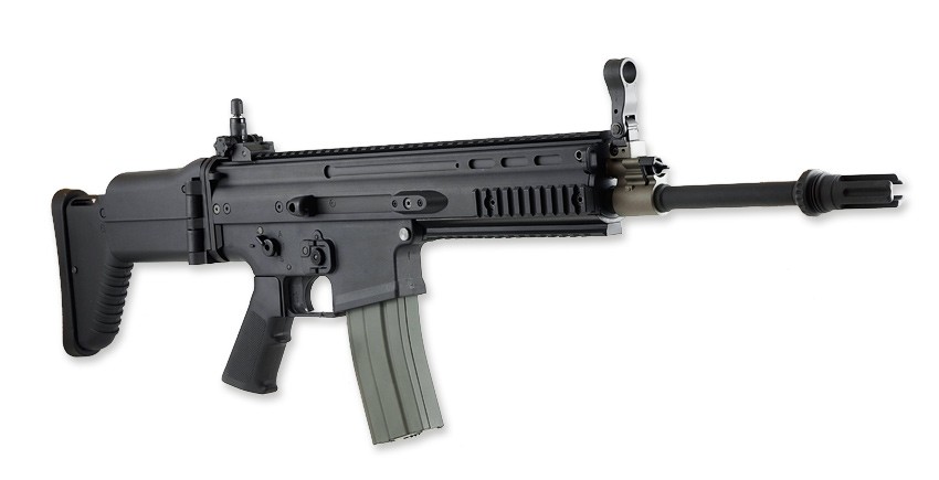 RIFLE AIRSOFT ARES SCAR-L BLK 6MM | Casa do Tiro