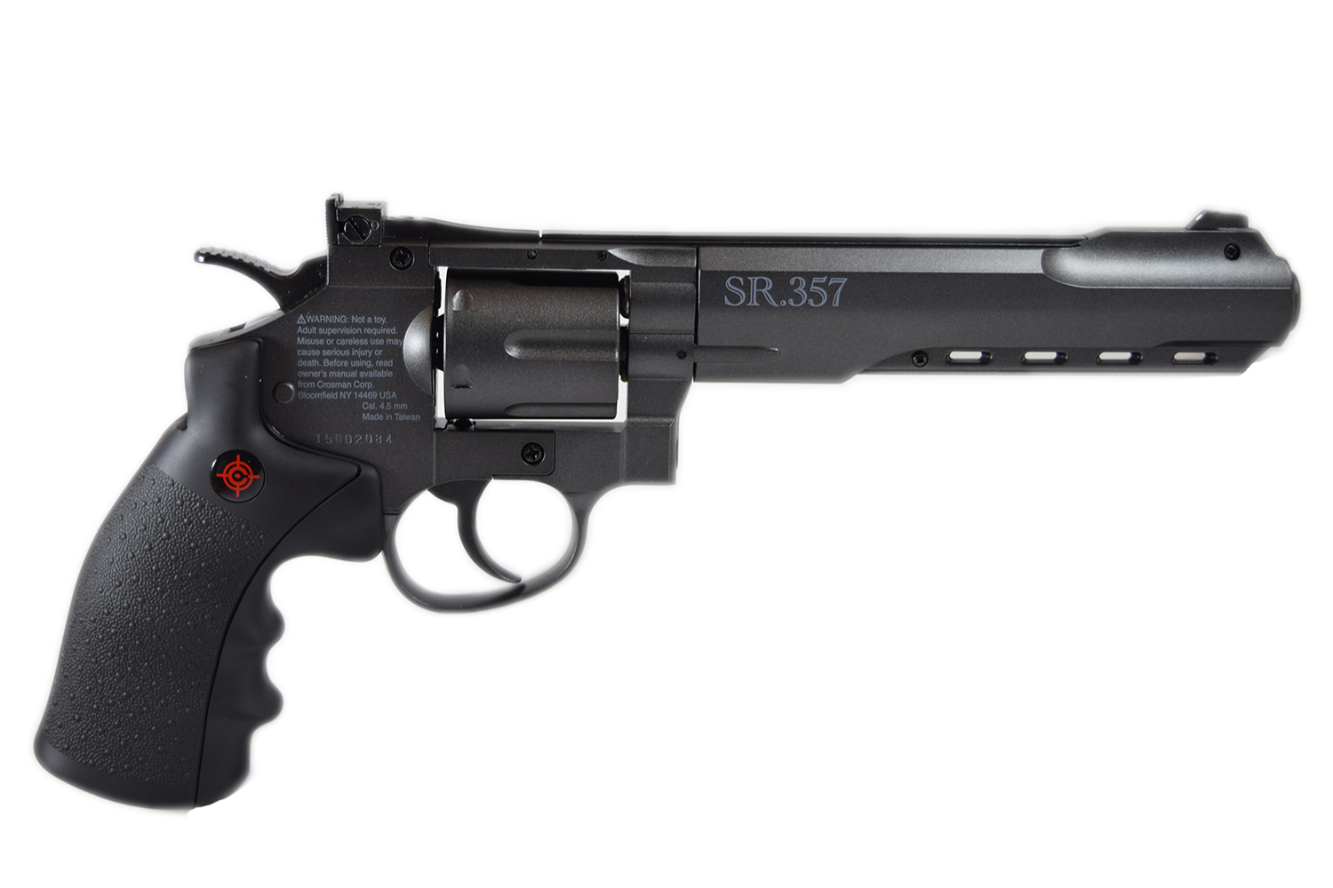 REVÓLVER DE CO2 CROSMAN SR357 OXIDADO | Casa do Tiro