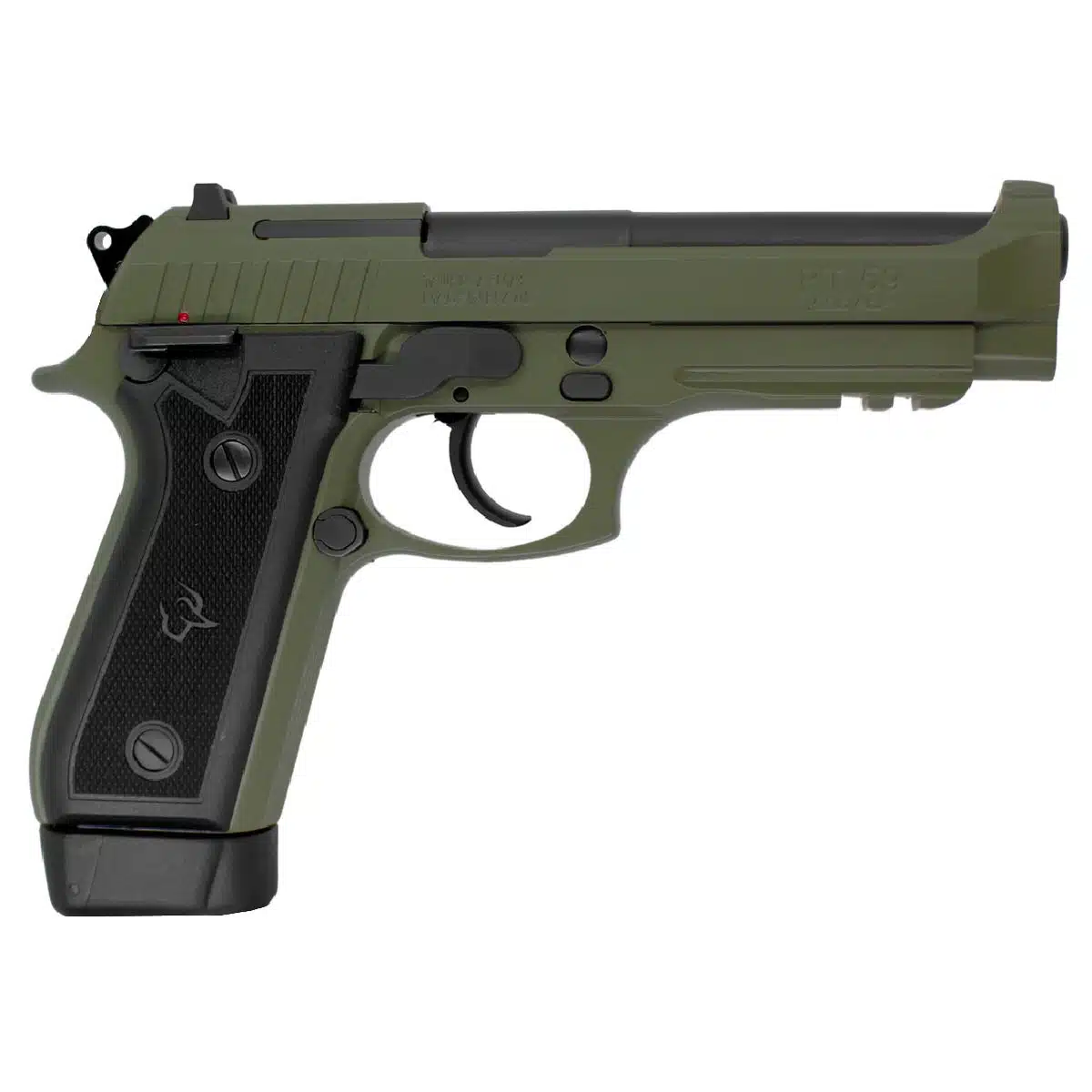 PISTOLA TAURUS PT 59S .380 OD GREEN | Casa do Tiro
