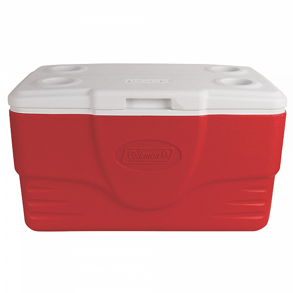 COOLER VERMELHO 47,3L COLEMAN | Casa do Tiro