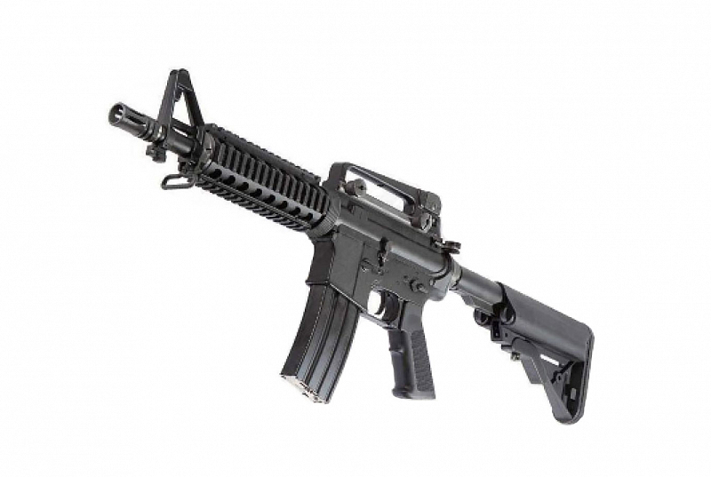 RIFLE AIRSOFT AEG WE M4 CQB BLACK SKU A001 | Casa do Tiro