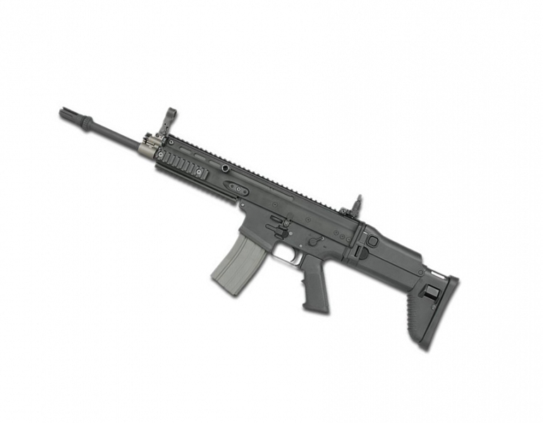 RIFLE AIRSOFT ARES SCAR-L BLK 6MM | Casa do Tiro